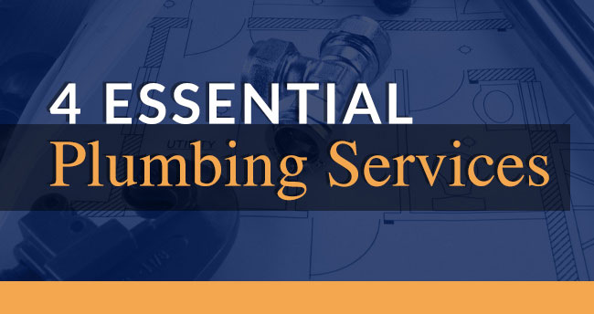 4 Essential Plumbing Services [infographic] | East Atlantic Plumbing LLC